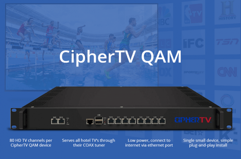 CipherTV QAM for Hotels – CipherKey